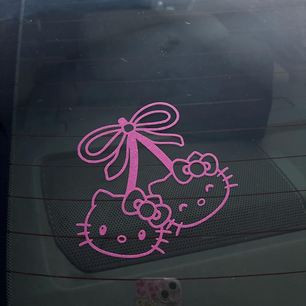 Mifffy Bunny Tramp Stamp Decal Cute Car Sticker Cute Bumper Sticker ...