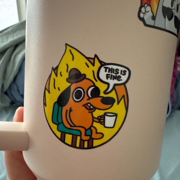 I'm Disappointed in Me Too Meme Sticker, Funny Sticker, Funny Meme ...