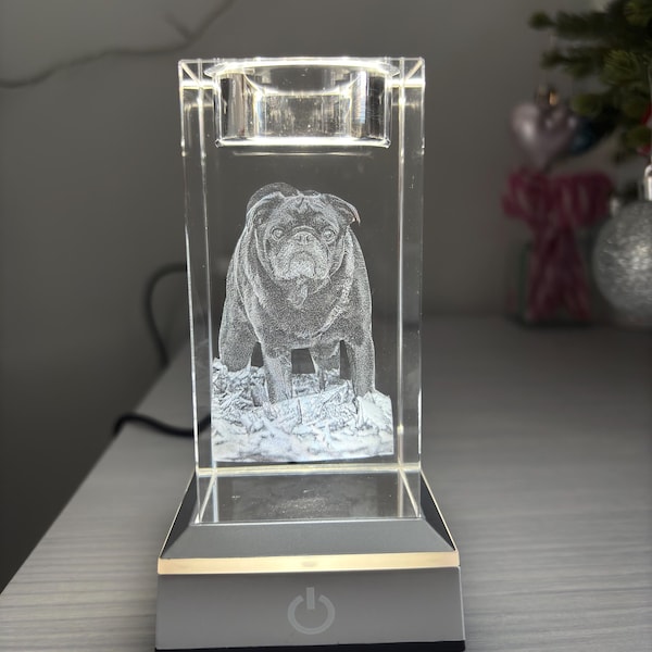 3D Crystal Photo, Custom 3D Crystal Photo Cube, Custom Photo Gift ...