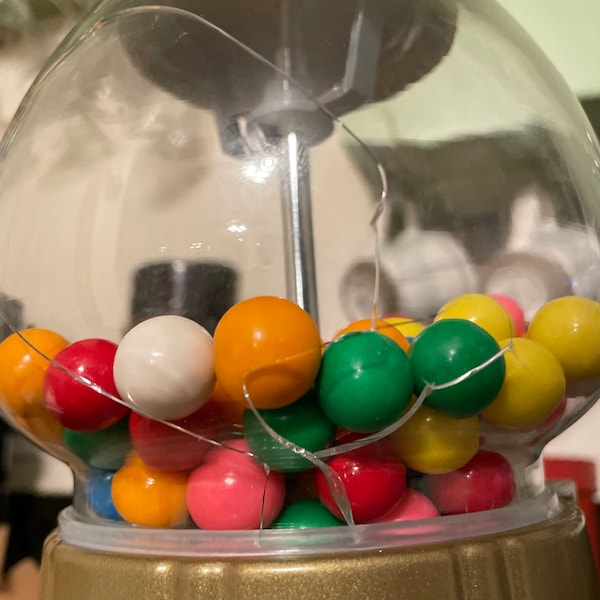 Golden Gumball Machine With Optional Stand - Elegance Meets Fun | Fast ...