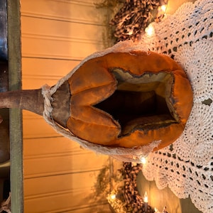 DIGITAL FILE Primitive Santa Stump Doll Printable Sewing Pattern ...