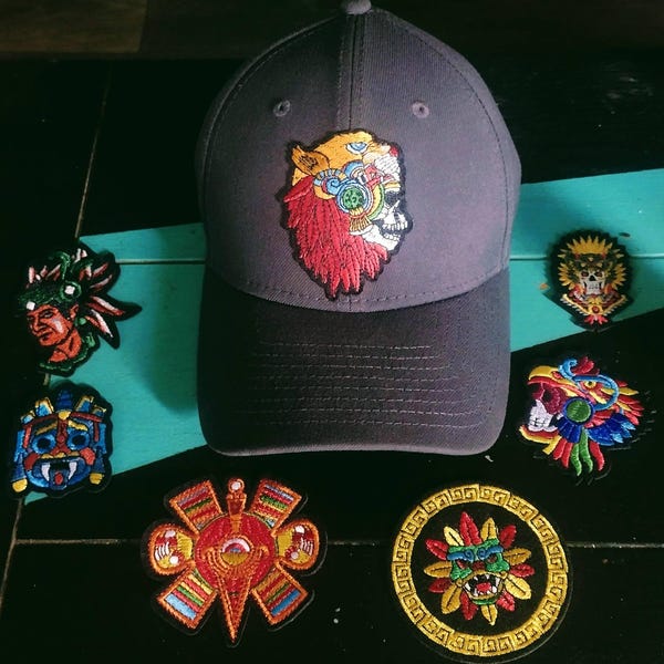 Jaguar Ethnic Native Large Iron on Patch or Sew Patch for Clothing ...