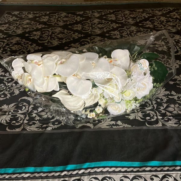 Purple Wisteria Wedding Archway Flower Artificial/ Lavender Hanging ...