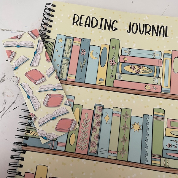 Reading Journal, the Perfect Journal for Readers, Track up to 50 Books ...