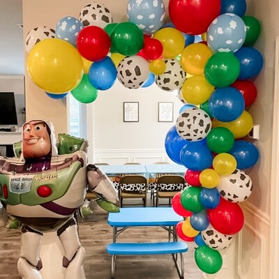 62 Buzz Lightyear Balloon, Toy Story Balloon, Birthday Party, Disney ...