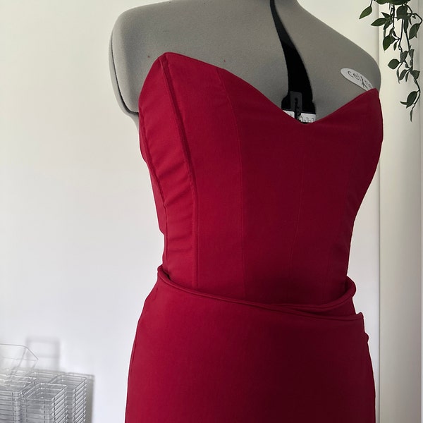 Women's Strapless Corset Bustier, Ladies Downloadable Printable PDF ...