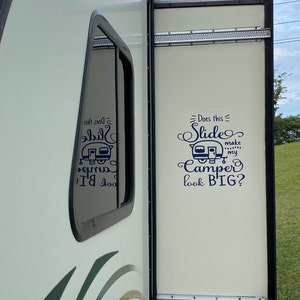 Rpod Slide Out Decal Does This Slide Make My Camper Look Big RV Decal ...