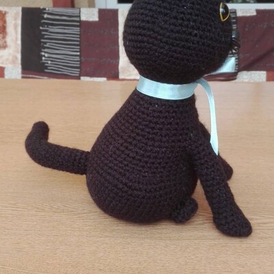 Crochet Cat Pattern, Cat Amigurumi Pattern, Crochet Cream Cat Pattern ...