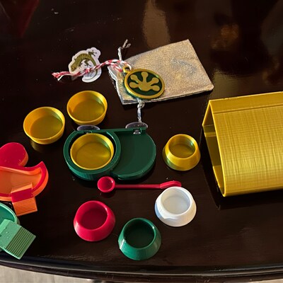Gecko Food Ledge Bowls & Spoon Kit Choice of Colours 3D Printed - Etsy