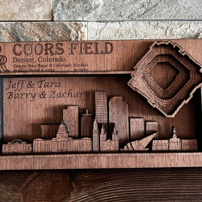 Laser Cut SVG Digital Cut File Atlanta, Georgia Skyline and 3D Football ...