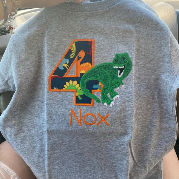 Ice Cream Name Shirt, Appliqued Ice Cream Shirt, Monogrammed Shirt ...