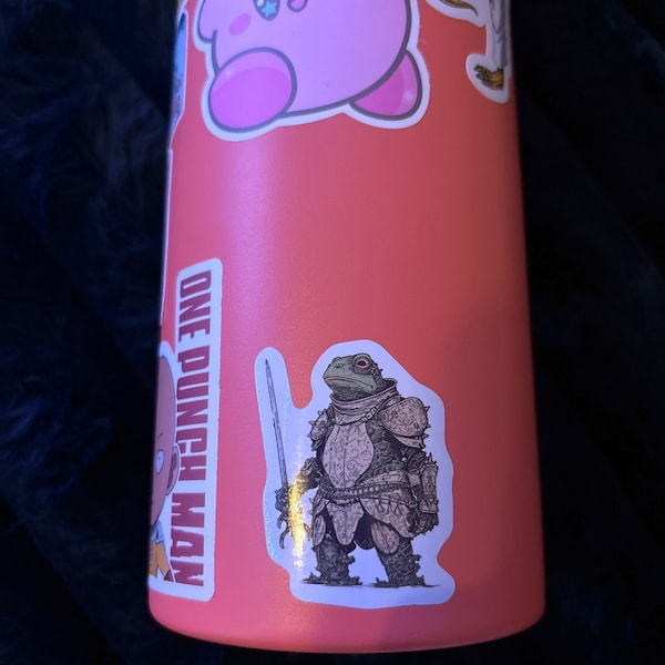 Frog Medieval Knight Sticker: Whimsical and Charming Decal for Frog and ...