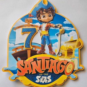 Asha 3D Personalized Cake Topper Perfect for Themed Parties - Etsy