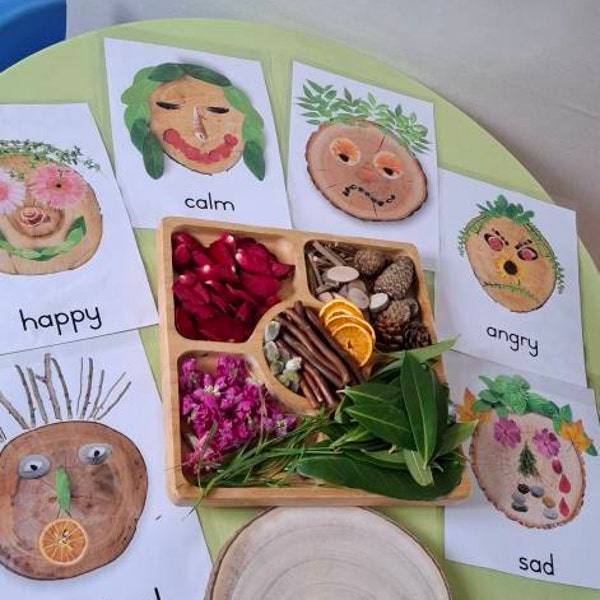 Shapes in Nature Cards Printable Digital Download Pre-k Resource ...