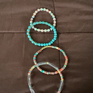 Texas Game Day Bracelets Stack, Arlington Bracelets, Baseball Stack ...