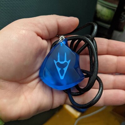 Clear Dragoon FFXIV Glow in the Dark Soul Crystal/drg Job Stone Final ...