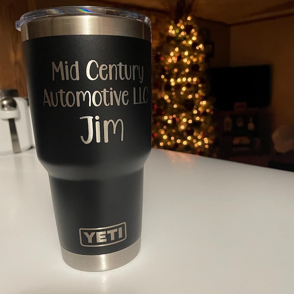 Personalized YETI Kids Rambler | Custom Text / Name Kids Tumbler ...