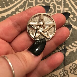 Pentacle Magick Amulet Sea-blue Power | Etsy