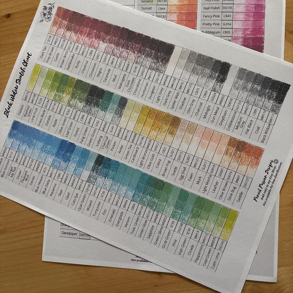 Original Pre-filled, Pre-swatched 24 Prismacolor Basic 3-blend Color ...