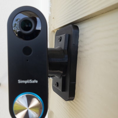 Simplisafe Doorbell 90 Degree Swivel Mount Adjustable Tilting Bracket ...