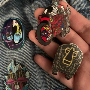 LP Cds Hard Enamel Pin Rock Music Lapel Hat Pin Badge | Etsy