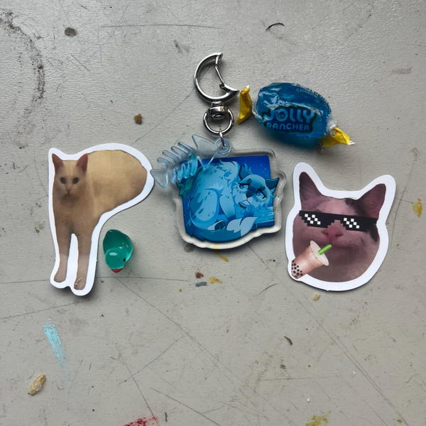 Deep Sea Creature Stickers Gulper Eel, Giant Squid, Vampire Squid ...