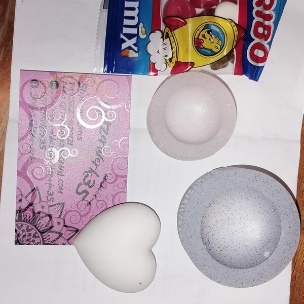 Silicone Mold Tealight Holder 11.4 Cm for Making Plaster/ Concrete ...