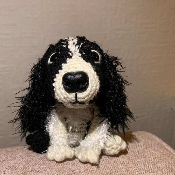 Cocker Spaniel Dog Amigurumi Crochet Pattern - Etsy