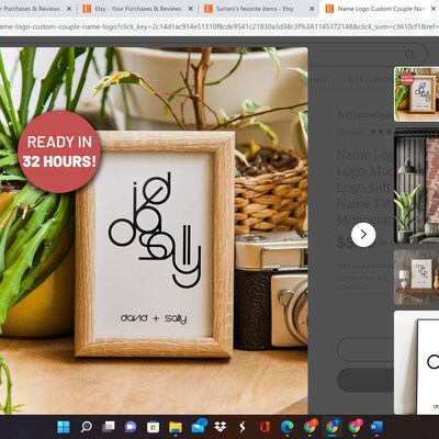 Monogram Name Monogram Logo Name Tattoo Monogram Tattoo - Etsy