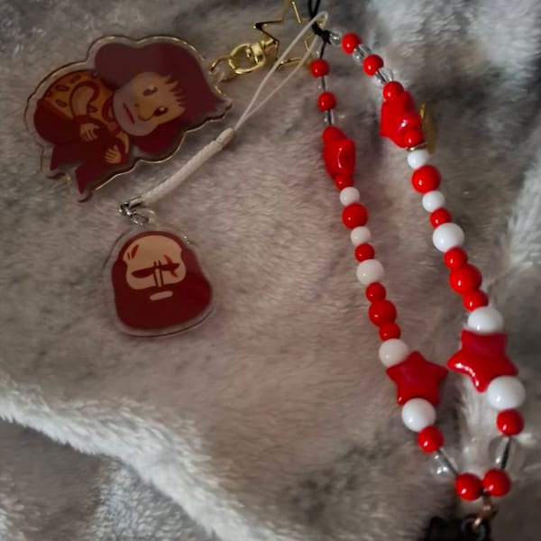 Lisa the Painful Buzzo and Rando Acrylic Keychain Cute Acrylic Charm 2. ...