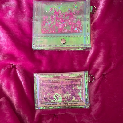 Liquid Glitter Tiny Wallet Life in Plastic It's - Etsy