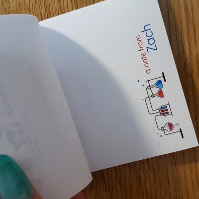 Personalized Sticky Notes Science Design // 3x3 Inch With 50 Notes per ...