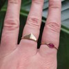 Clam Ring, Shell Ring, 14K Solid Gold Ring, Fan-shape Ring, Scallop ...