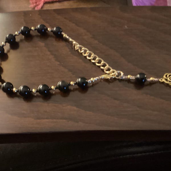 Perun Prayer Bead Necklace in Garnet: Slavic God of Thunder, Fertility ...