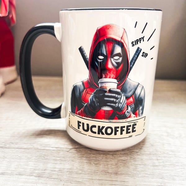 Spider Man Coffee Mug, Superhero, Chibi Spiderman, Avengers Assemble ...