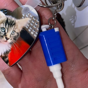 Pipette Keychain With Personalisation Science Keyring - Etsy
