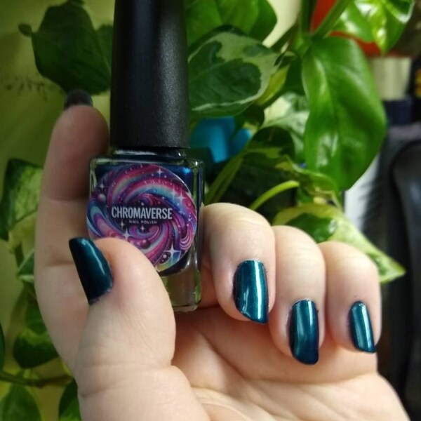 Purple Blue Magnetic Nail Polish - Eldritch Influence - Inspired by ...