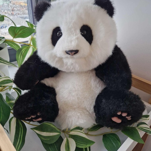 Exquisite Panda Backpack - Chongker Collectible Series - Handmade Plush ...