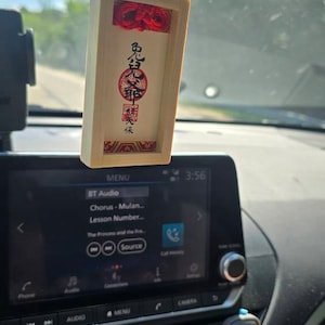 Vairocana Buddha Altar Tablet. Dainichi Nyorai With Mantra of Light for ...