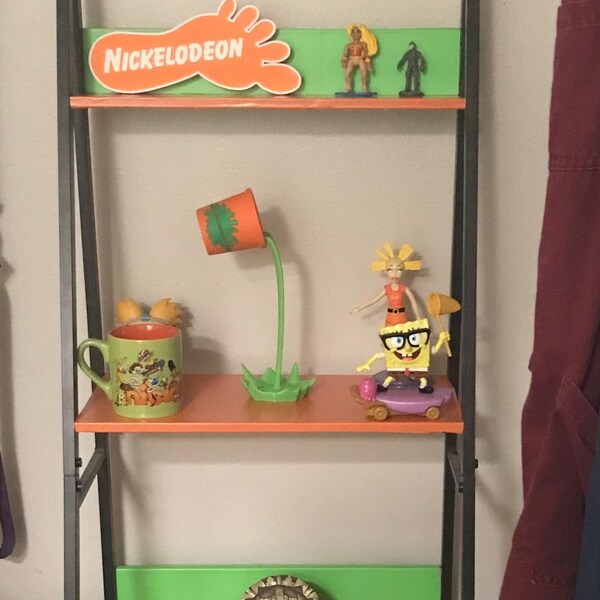 Nickelodeon Flag Logo Sign - Etsy