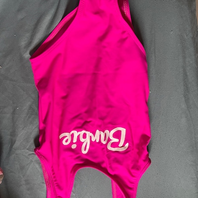 GIRLS Personalized One Piece Swimsuit Onepiece Girls Swimwear Kids ...