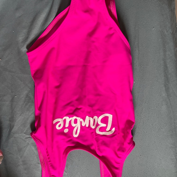 GIRLS Personalized One Piece Swimsuit Onepiece Girls Swimwear Kids ...