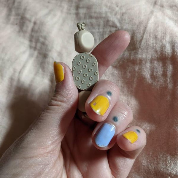 Thumb Bug Fidget | Worry Stone - Etsy