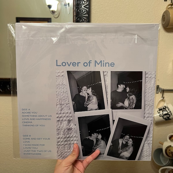 Custom Vinyl Record 12" LP Mixtape Fully Personalized Playlist 40 Mins ...