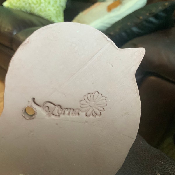 Ceramic Signature Stamp Logo,12mm Thick Brass Pottery Stamp,custom ...