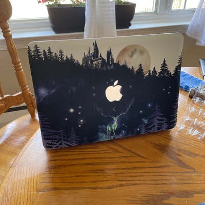 Magic Castle Painting Laptop Case Hard Rubberized Deer Castle - Etsy