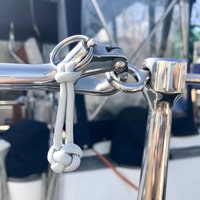 Turk's Head or Woggle Knot Neckerchief Neckchief Slide - Etsy.de