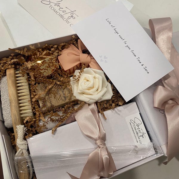 Self Care Gift Box for Her Self Care Basket Birthday Friend Gift Box ...