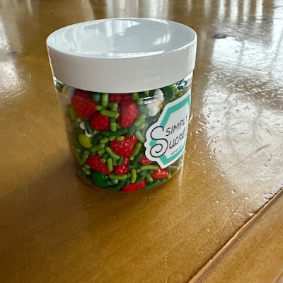 Jungle Leaves Sprinkle Mix Leaf Sprinkles Green Sprinkles Jungle ...