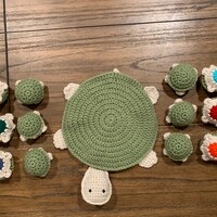 Turtle Crochet Memory Game Complete Guide Crocheting Amigurumi Full Guide Tutorial PDF English ...